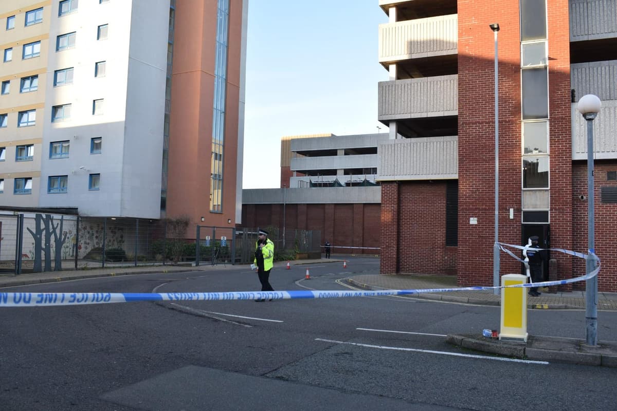 Portsmouth Murder Probe Pictures And Video Of Tragic Scene Where Woman