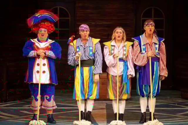 Review Hook The Pompey Panto At The Kings Theatre Enormously