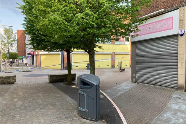 Air Ambulance Called As Police Put Up Cordon In Portsmouth City Centre