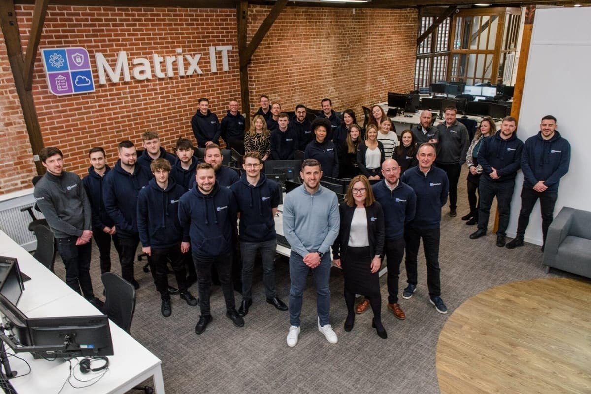 Portsmouth FC’s John Mousinho helps sponsors celebrate new office move Portsmouth FC’s John Mousinho helps sponsors celebrate new office move